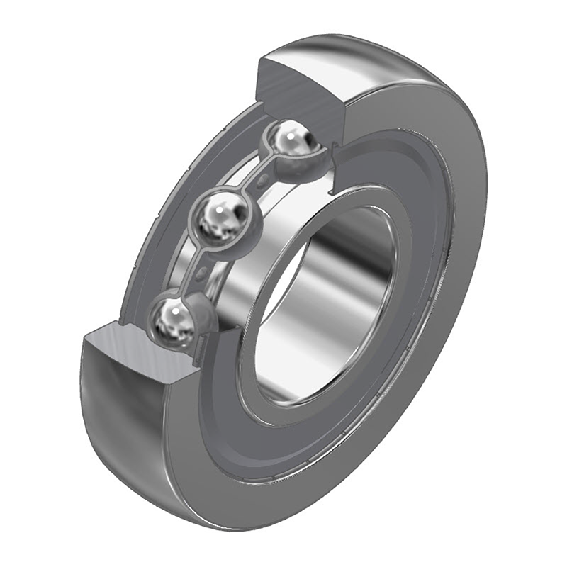 HFH Stainless steel track roller LR606-2Z-RB