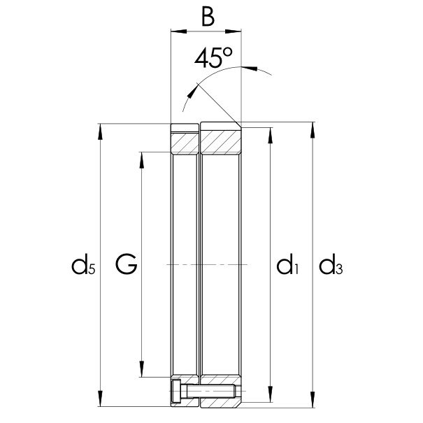 HFH Precision groove lock nut KMD - www.rhia.de