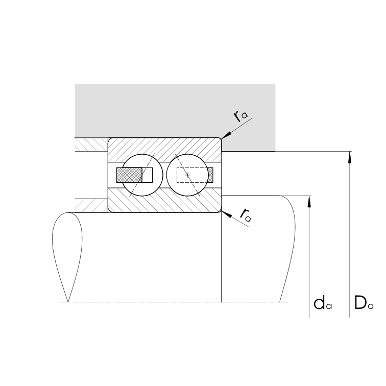 HFH Schrägkugellager Baureihe 30 – www.rhia.de