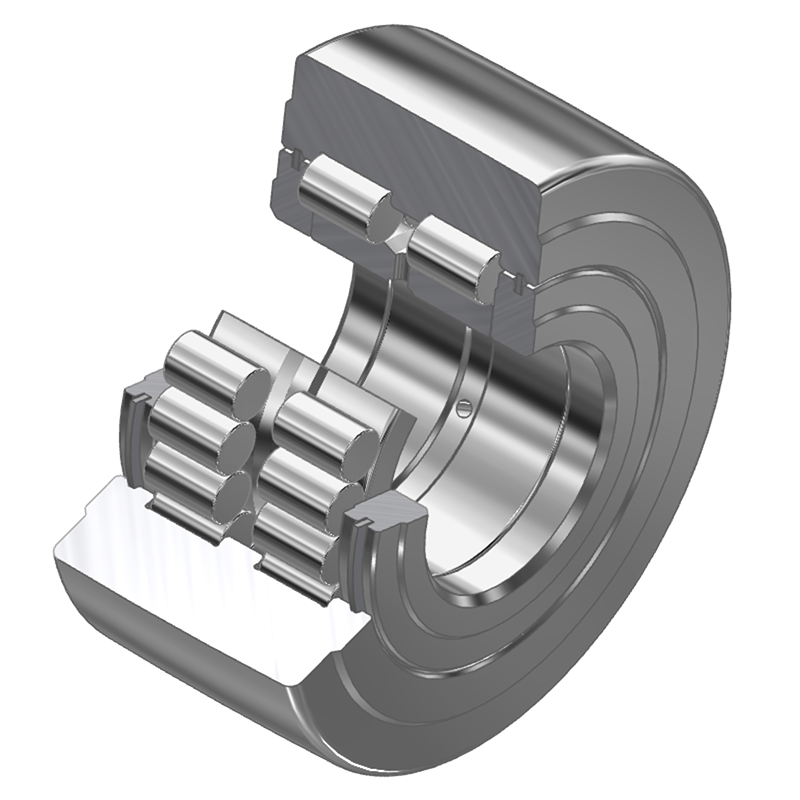 HFH Rolka nośna z pierścieniem wewnętrznym NNTR90X220X100-2ZL-B-UG