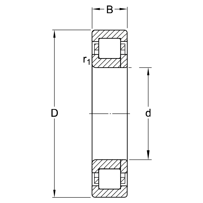 HFH Zylinderrollenlager NUP – www.rhia.de